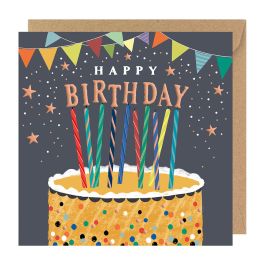 Happy birthday, cake - 6x6